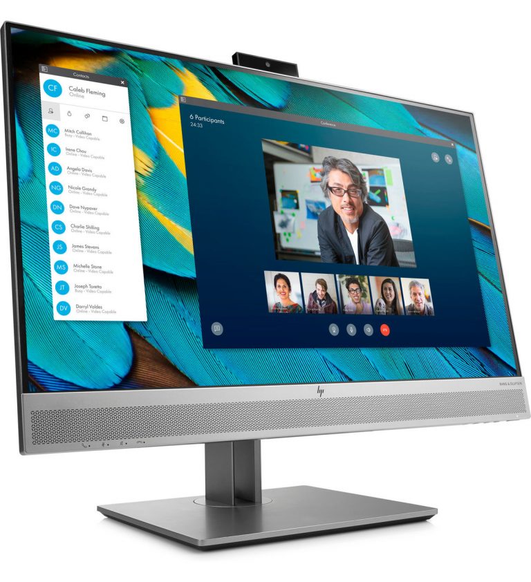 Monitor HP 24" con WebCam integrata - Valle Mauro