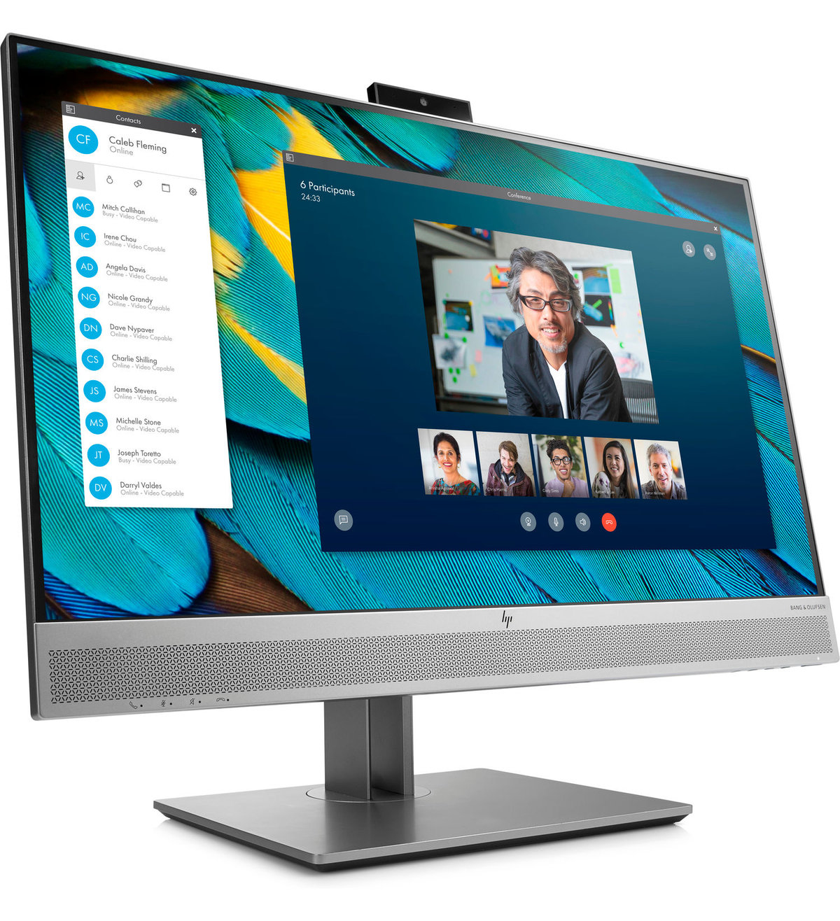 Monitor HP 24" con WebCam integrata - Valle Mauro
